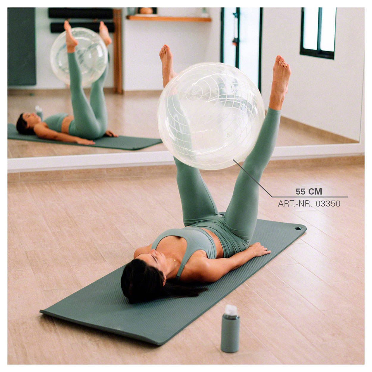 Opti-Ball Gymnastikball transparent, ø 75 cm günstig online kaufen ...