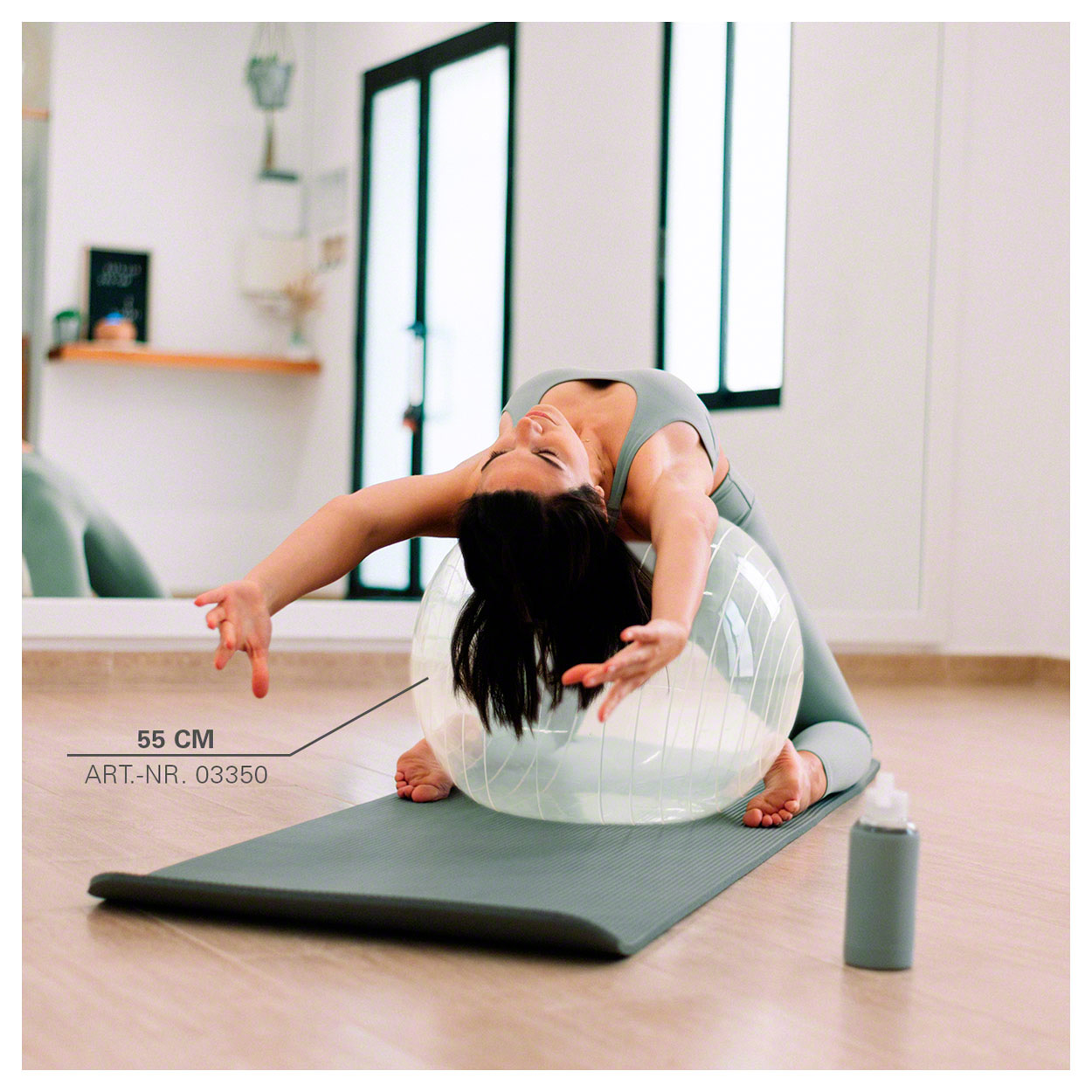 Opti-Ball Gymnastikball transparent, ø 75 cm günstig online kaufen ...