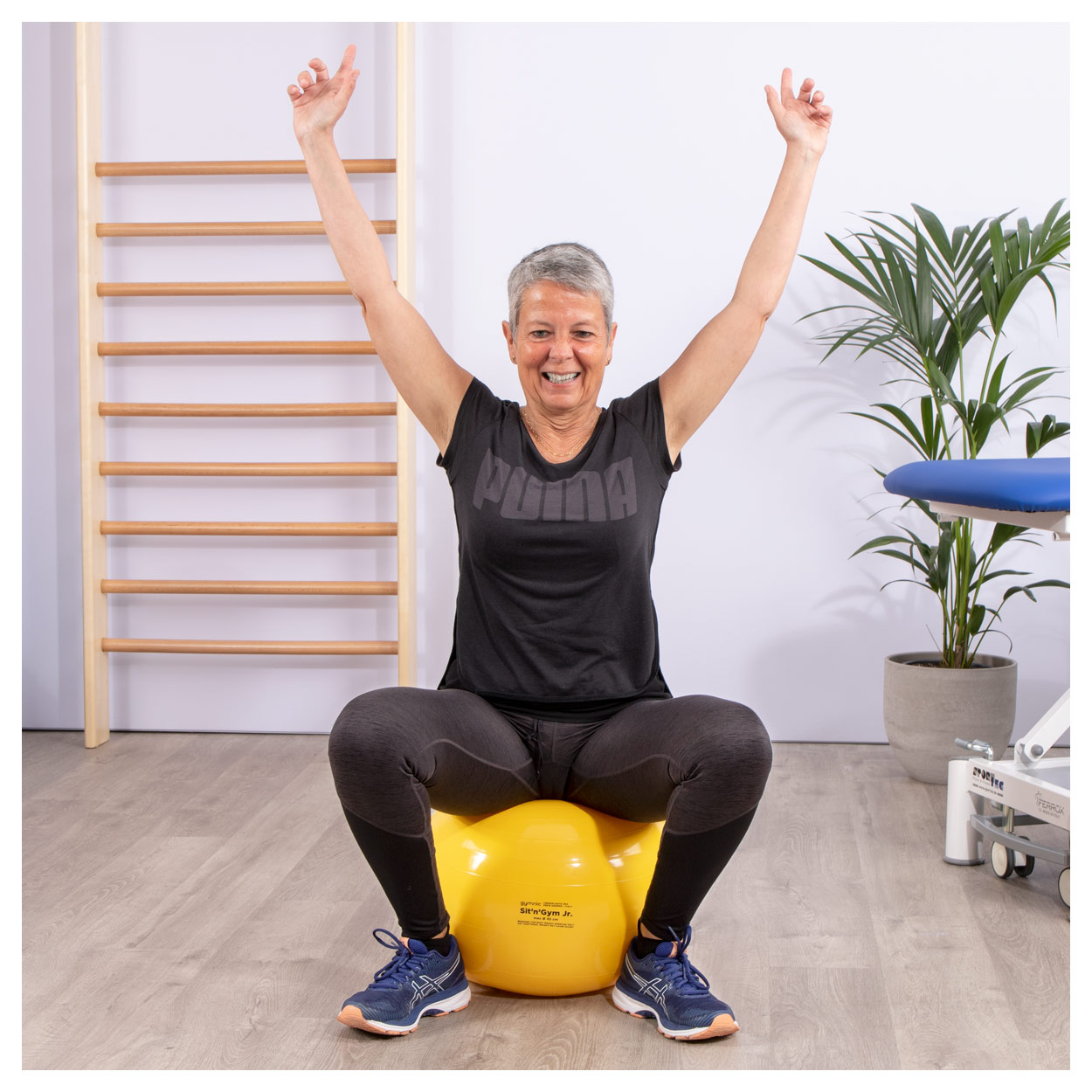 Sit'n Gym Sitzball, ø 45 cm, gelb günstig online kaufen | Sport-Tec