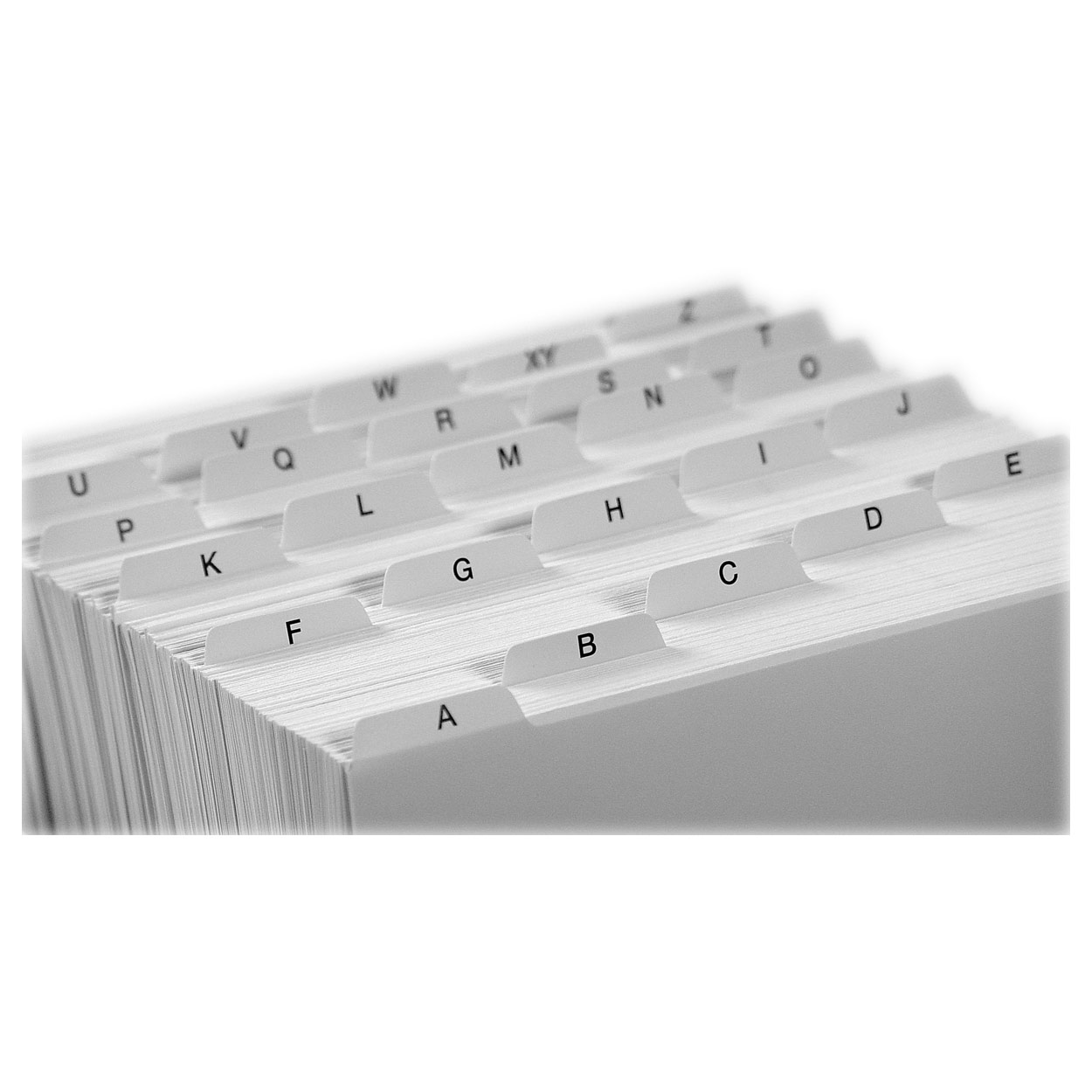 Register A-Z aus Kunststoff, 25-tlg., DIN A5 quer günstig online kaufen ...