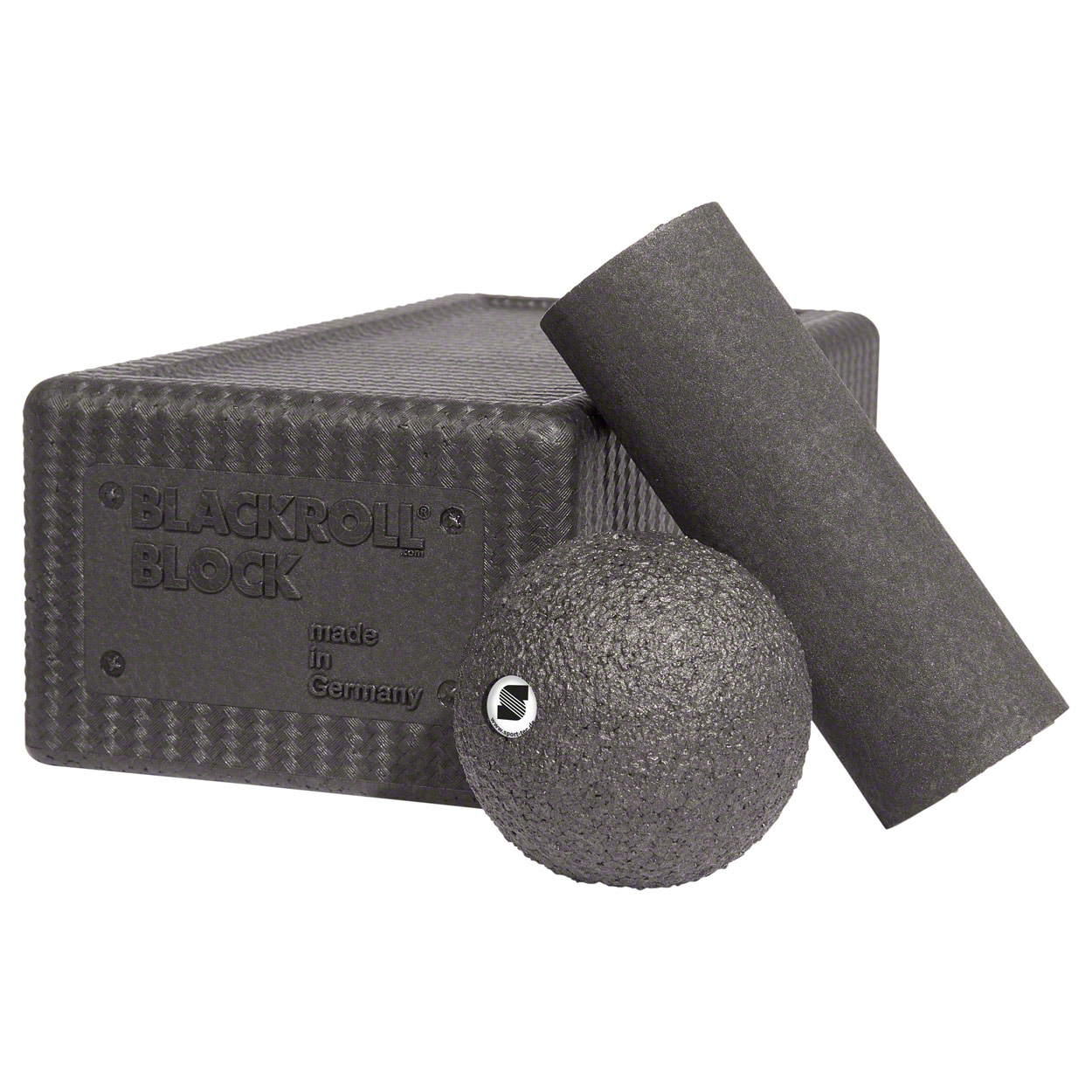 BLACKROLL Block-Set, 3-tlg., 1 BLACKROLL Block, 1 BLACKROLL Mini, 1 ...