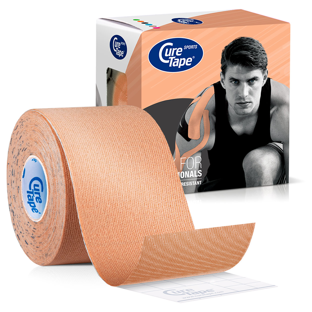 Cure Tape Sports, 5 m x 5 cm, wasserfest, beige günstig online kaufen ...