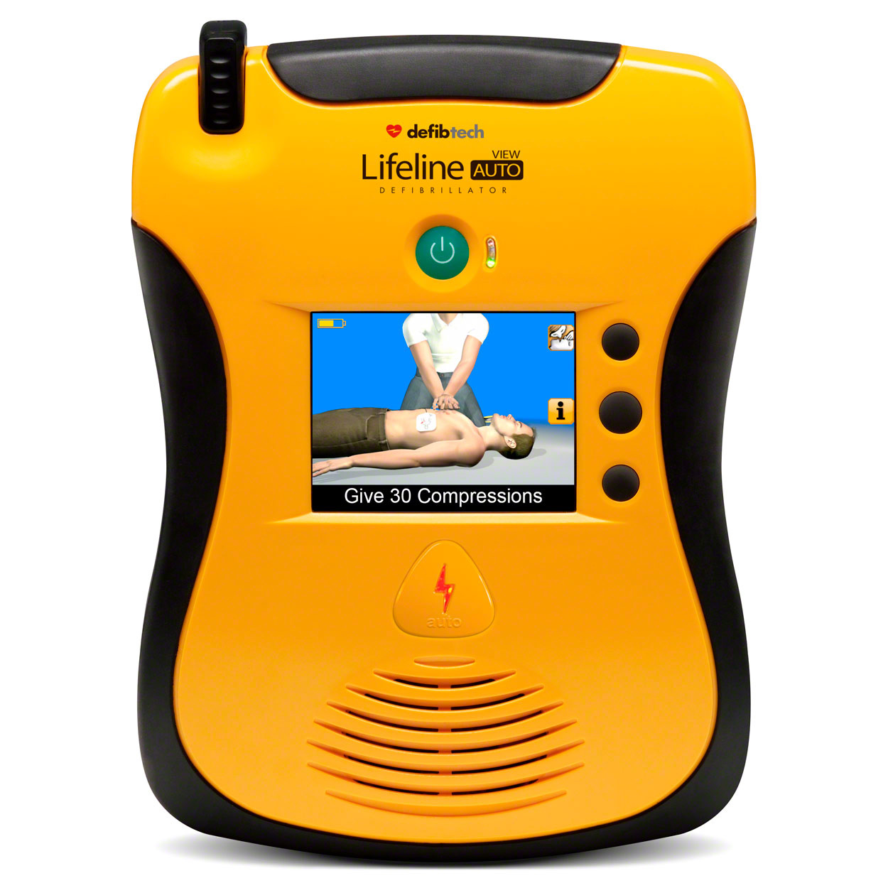 Defibtech Defibrillator Lifeline VIEW AED mit Display, Vollautomat ...