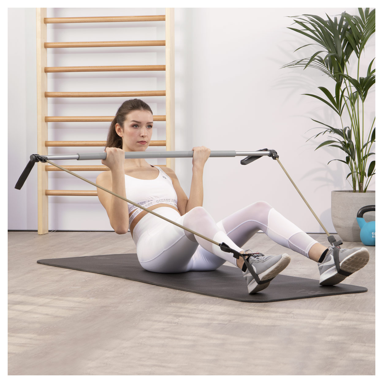 Gymstick inkl. Tragetasche, extra stark, silber - jetzt kaufen | Sport-Tec