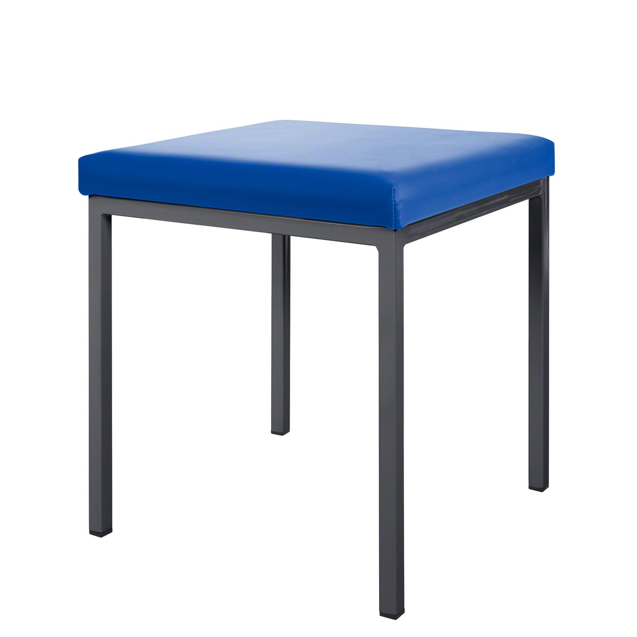 Hocker mit Polster, LxB 40x40 cm, Gestellfarbe anthrazit - jetzt kaufen ...