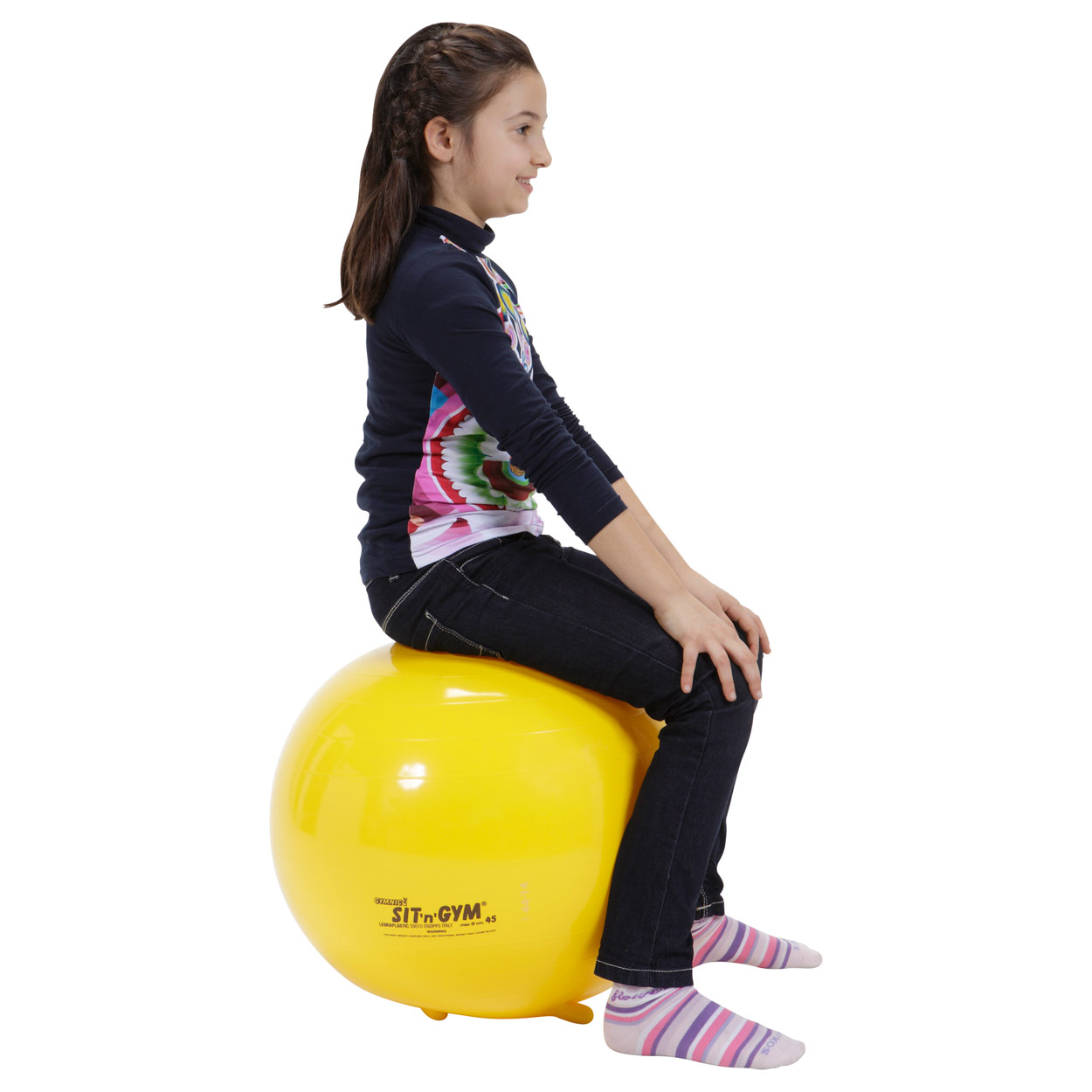 Sit'n Gym Sitzball, ø 45 cm, gelb - jetzt kaufen | Sport-Tec