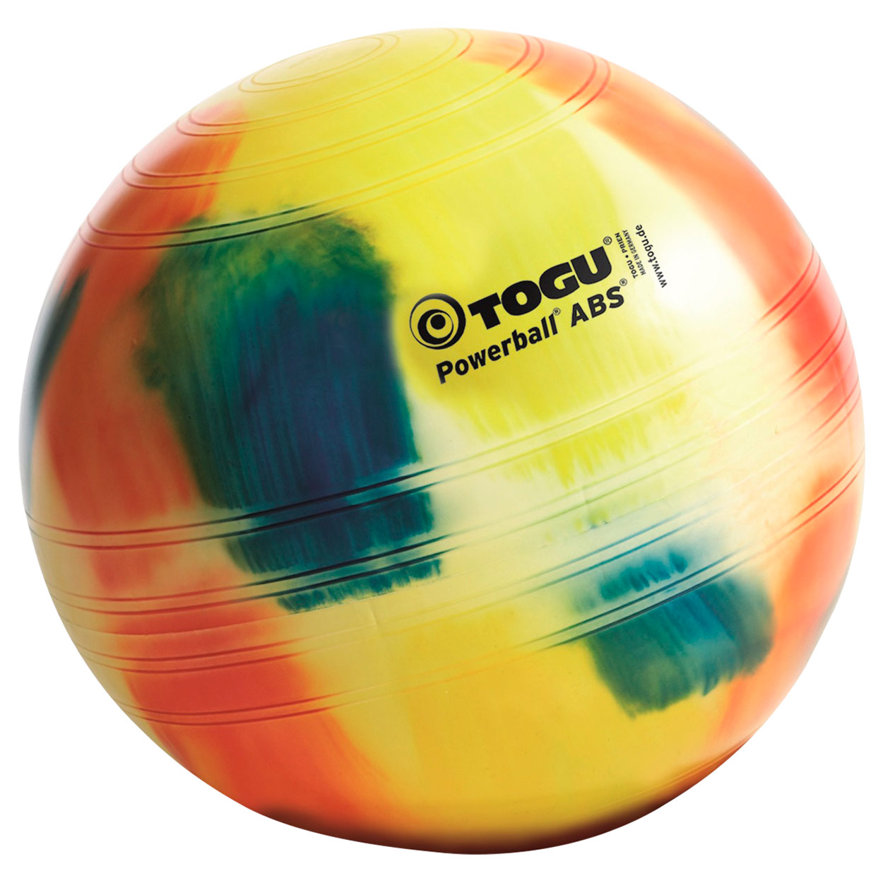 TOGU Gymnastikball Powerball ABS marble, Ø 45 cm, bunt - jetzt kaufen ...