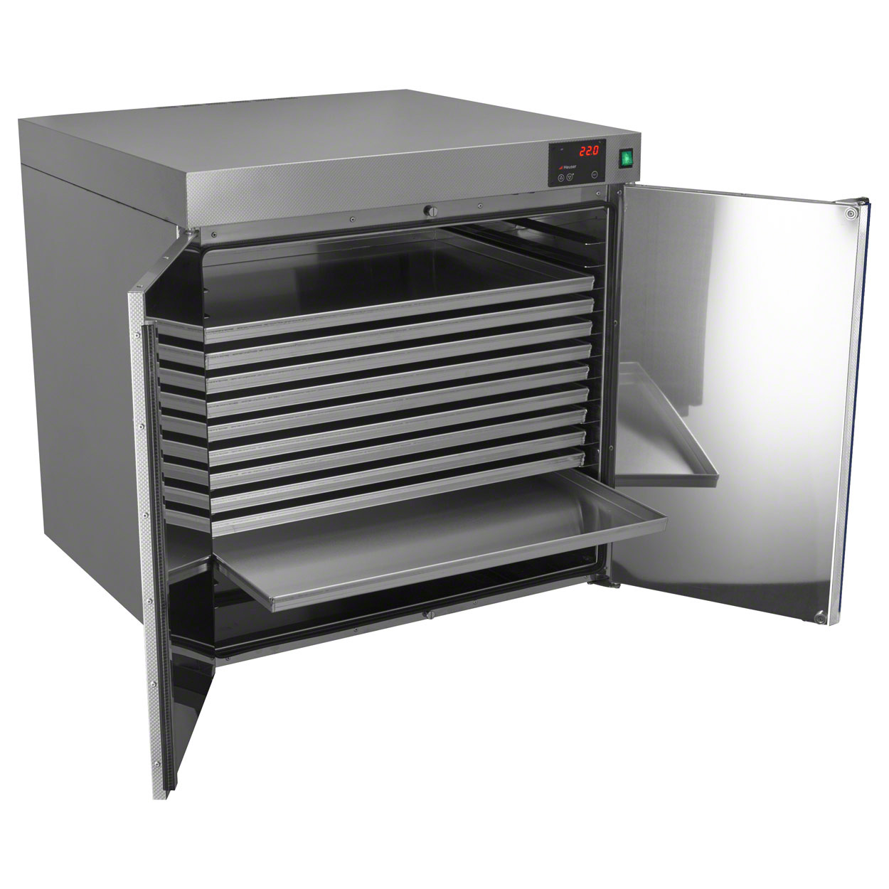 Warmhalteschrank HWS 12-7050 F für Fango-Paraffin inkl. 10 Alu-Bleche ...