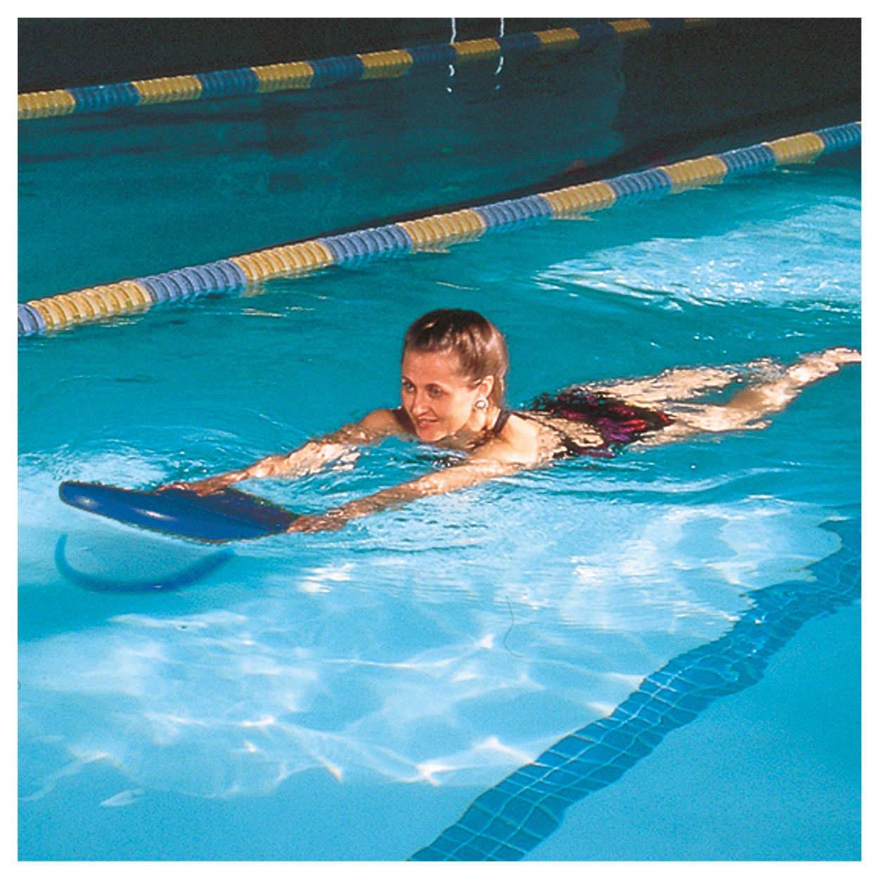 Schwimmbrett aus PE-Schaum Schwimmhilfe Bodyboard Schwimmboard Badespaß ...